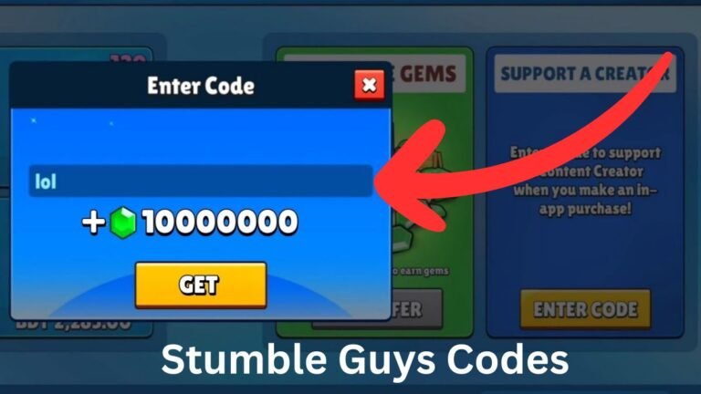 Everything to Know About Stumble Guys Codes & Redeem Code.