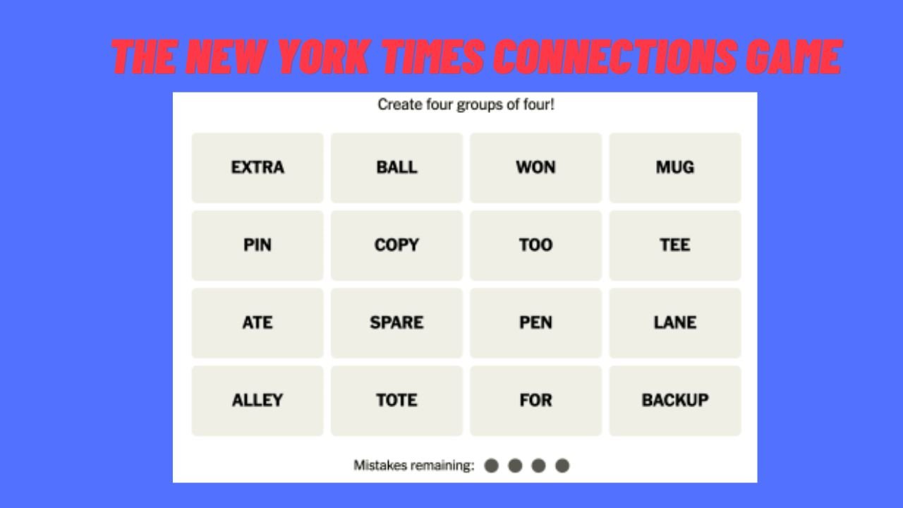 Mastering the NYT Connections Game: A Comprehensive Guide